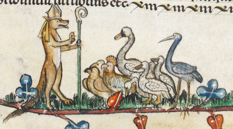 Dog Ruling His Kingdom – Smithfield Decretals 49v | Dominicana
